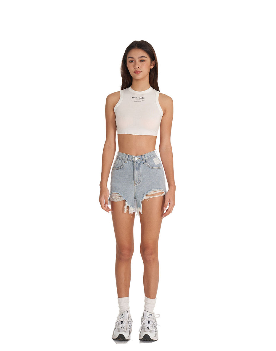 After school denim shorts – YUYU ACTIVE